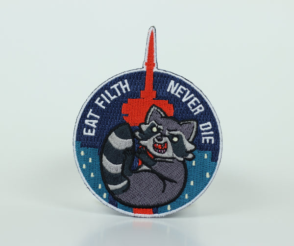 Trash Panda Iron-On Patch – ALB Merch