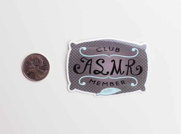ASMR Vinyl Sticker – ALB Merch